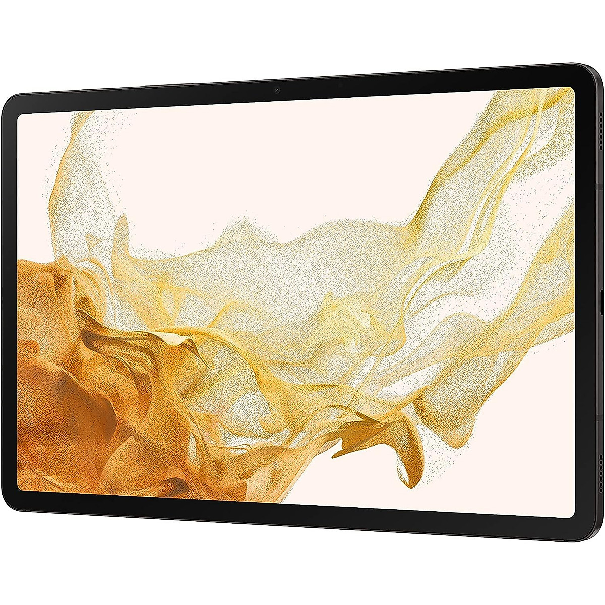 SAMSUNG Galaxy Tab S8+ Plus w/Low Latency S-Pen 256GB 12.4’’ 120Hz AMOLED, Snapdragon 8 (4nm), Android 12 Wi-Fi Tablet SM-X800 US Model (w/Fast 25W Charging Cube, Graphite)