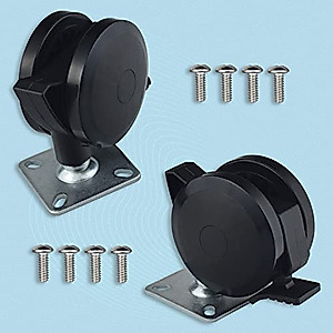 69827 Fixed Caster W/Hardware for Weber Spirit 200/300 Series Grills 2013-2017/2019 - This is a Locking Caster.