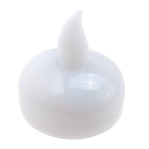 AGPTEK 12 PCS Waterproof Tea Lights, Battery Operated Flameless Floating Candles for Wedding Party Decoration - Warm White