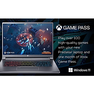 Acer Predator Triton 500 SE Gaming/Creator Laptop | 12th Gen Intel i9-12900H | GeForce RTX 3080 Ti | 16" WQXGA 240Hz G-SYNC Display | 32GB LPDDR5 | 1TB Gen 4x4 SSD | Killer Wi-Fi 6E | PT516-52s-99EL