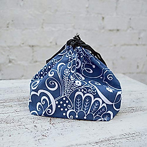 UPKOCH 3pcs Lunch Tote Bag Japanese Drawstring Bento Pouch Portable Bento Storage Bag Lunch Handy Bags for Outdoor Office School