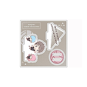 A3 Haikyu!!x Sanrio Characters 12 Osamu Miya/Little Twin Stars [Mini Character Illustration] Acrylic Figure Plate 4.7 x 4.7 inches (120 x 120 mm) ‎KAF-HIKS-12