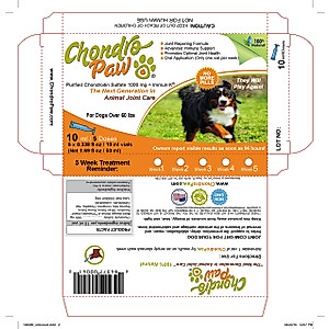 ChondroPaw Joint Care Supplement for Dogs Over 60 lbs (10 mL)