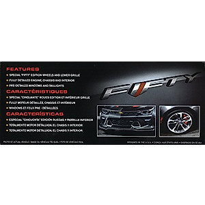 AMT 2017 Chevy Camaro 50th Anniversary 1:25 Scale Model Kit