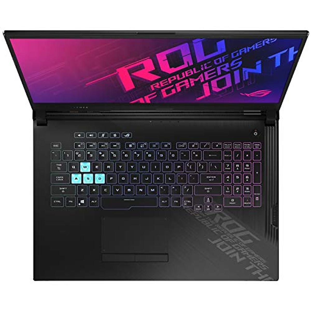 ASUS ROG Strix G17 17.3" Full HD 120Hz Gaming Notebook Computer, Intel Core i7-10750H 2.6GHz, 8GB RAM, 512GB SSD, NVIDIA GeForce GTX 1660 Ti 6GB, Windows 10 Home, Black