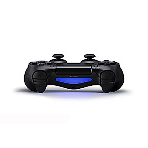 DualShock 4 Wireless Controller for PlayStation 4 , television- Jet Black (Renewed)