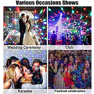 NARFIRE Voice Control USB LED Light Mini Stage Light K Gebao Music KTV Atmosphere Household Crystal Disco Light