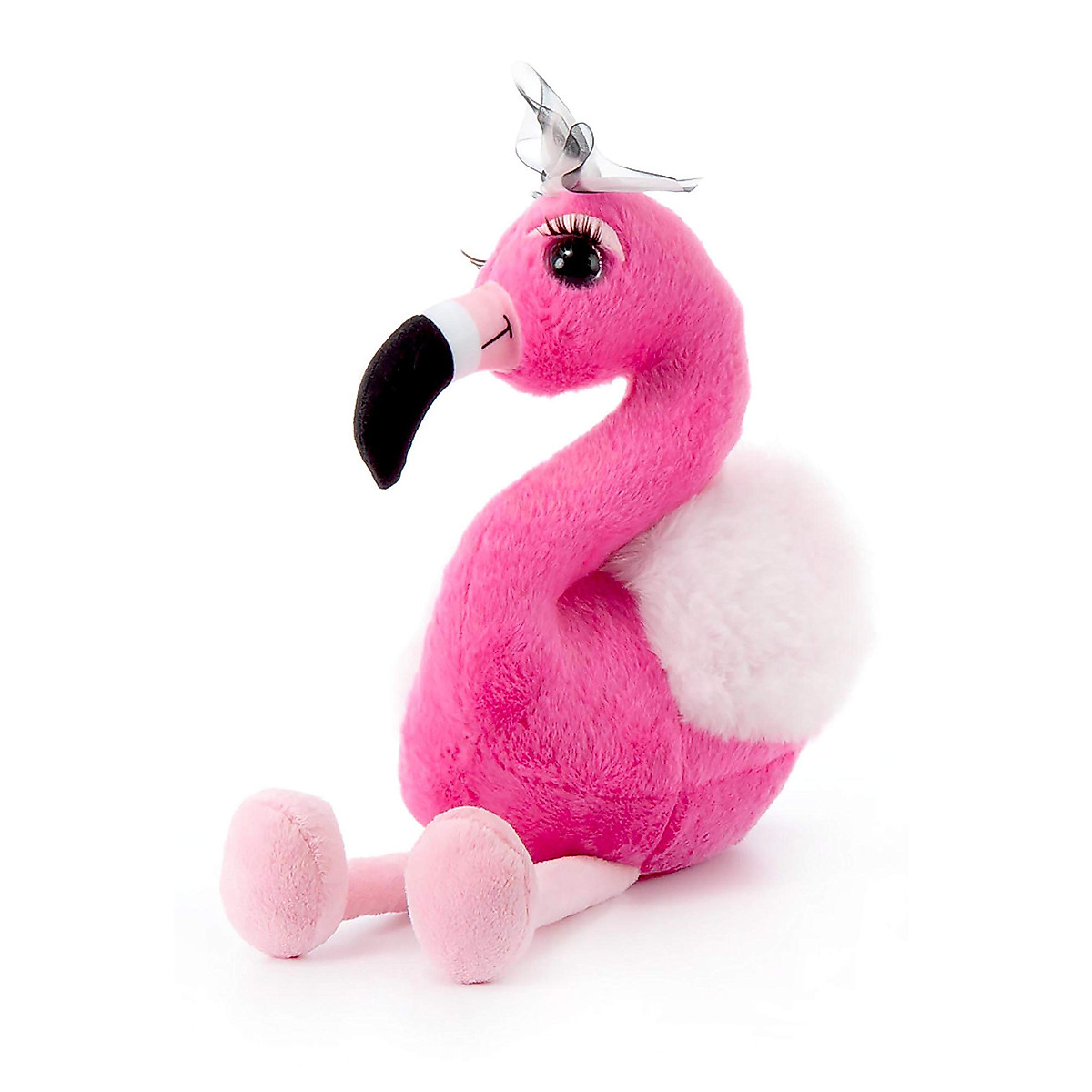 The Petting Zoo, Lash'z Flamingo Stuffed Animal, Gifts for Girls, Flamingo Plush Toy 14 inches