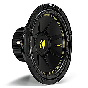 Harmony Audio Kicker (2) CWS12 Car Audio CompC Subwoofer 12" Sub 44CWCS124 Bundle with Harmony HA-A400.1 Amplifier & Amp Kit