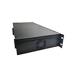 EVERSECU 17CH DC12V 30 Amp 1.5U/19 Rack Mount PTC Fuse CCTV Power Supply with Metal Box, AC Plug for Security Cameras, DVRs, IP Cameras, CCTV Cameras