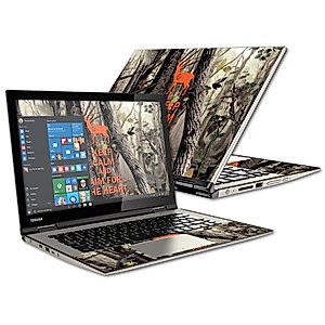 MightySkins Skin Compatible with Toshiba Satellite Radius 12.5" wrap Cover Sticker Skins Deer Hunter