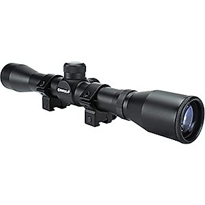 BARSKA 4x32 Plinker-22 Riflescope w/ 3/8-Inch Dovetail Rings , Black
