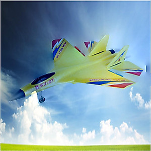 RC Plane,Su-27 Remote Control Airplane,2 Channel 2.4Ghz Remote Control Plane,Comes with 3 Batteries,Air Plane Glider Planes Kids for Boys Girls Adults Beginners