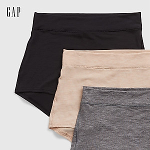 GAP womens Breathe High Rise Bikini Style Underwear, Multi, Large US