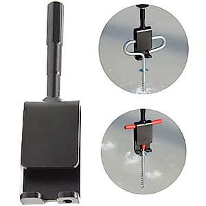 wxxjn Ice Anchor Drill Adapter, Quickly Screw Nails into Ice Fishing Tent Ice Shed Accessories Shed Pegs Tent Holder Accessories