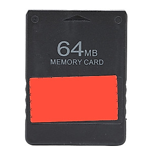 64MB Game Memory, High Speed Game Memory Card for PS1 for PS2 for FMCB V1.966 USB Games