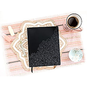 Weekly Planner - Cute Dot Bullet Paper Planner Notebooks and Journal for Women by June and Lucy: Undated 12 Month Dot Grid Appointment Planner, Calendar & Personal Organizer for Women