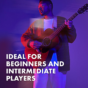 Fender Acoustic Guitar, CD-60S, with 2-Year Warranty, Dreadnought Classic Design with Rounded Walnut Fingerboard, Glossed Finish, All-Mahogany Construction