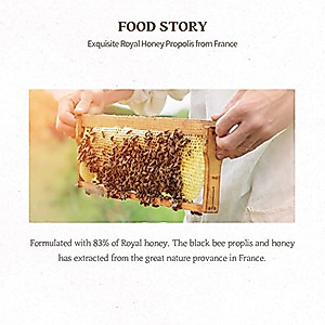 SKINFOOD Royal Honey Propolis Enrich Barrier Cream - 50% Black Bee Propolis & Royal Jelly Extract Face Cream - Propolis Serum for Skin - Royal Essence Facial Cream - 2.13 Fl. Oz (63 mL)