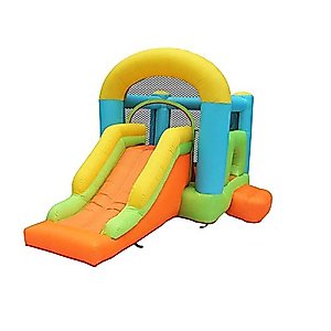 Inflatable Castle for Kids Inflatable Castle Playground Equipment Children's Play House Indoor and Outdoor Small Trampoline Fortress Bouncy Castle