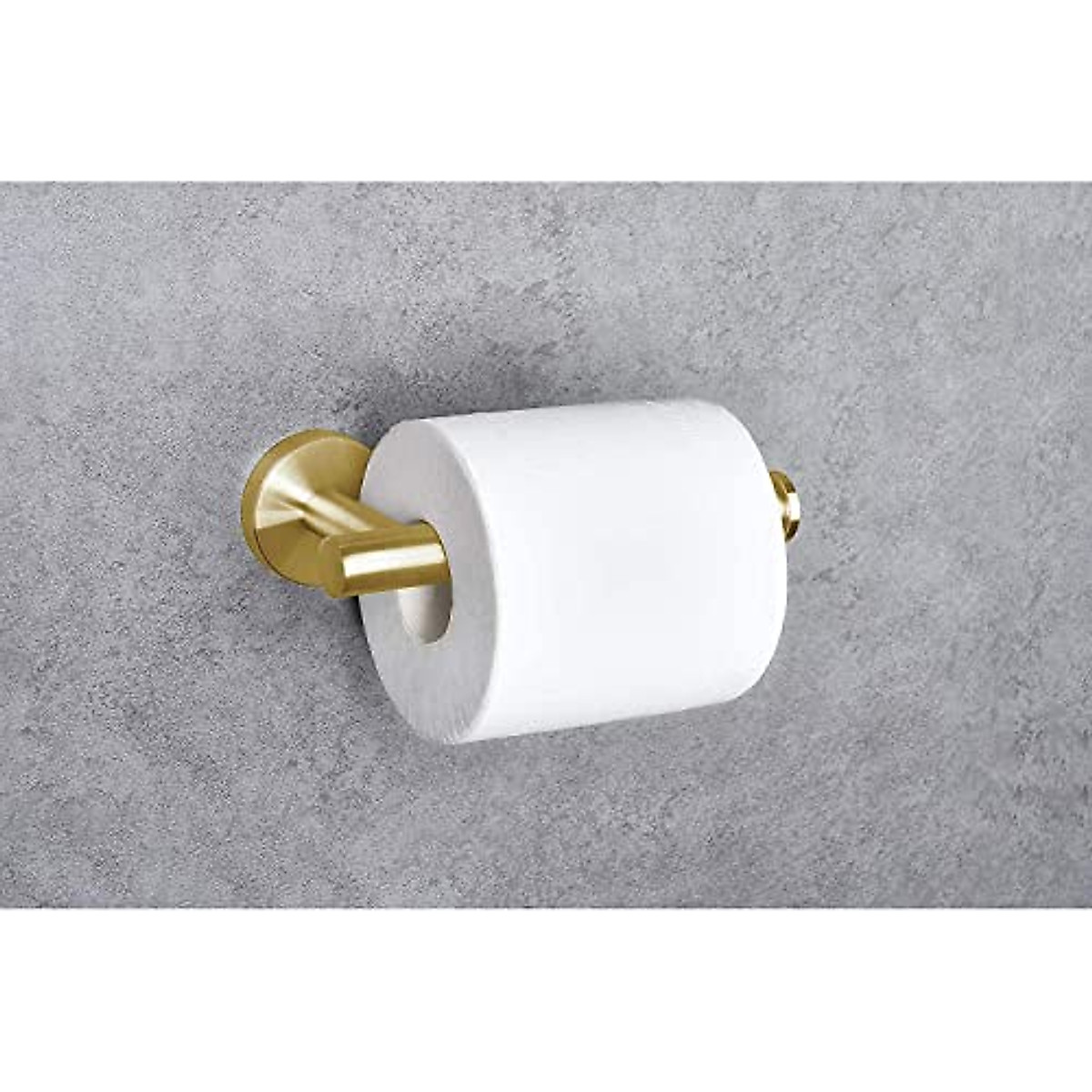 USHOWER Brushed Gold Bathroom Hardware Set, Includes 16-Inch Hand Towel Bar, Durable SUS304 Stainless Steel, 4-Piece