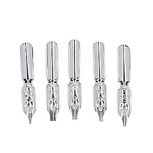 GLOGLOW Feather Pen Set, Vintage Calligraphy Quill Pen Set with 5 Nibs Stamp Pen Holder Letter Knife Spoon Empty Ink Bottle for Calligraphy Lovers Wine Red