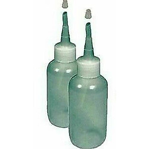 2 Pack of 3oz Gold Pan Panning Sniffer Snuffer Bottle