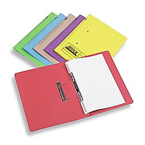 Rexel Jiffex Foolscap Transfer File - Yellow (Pack of 50)