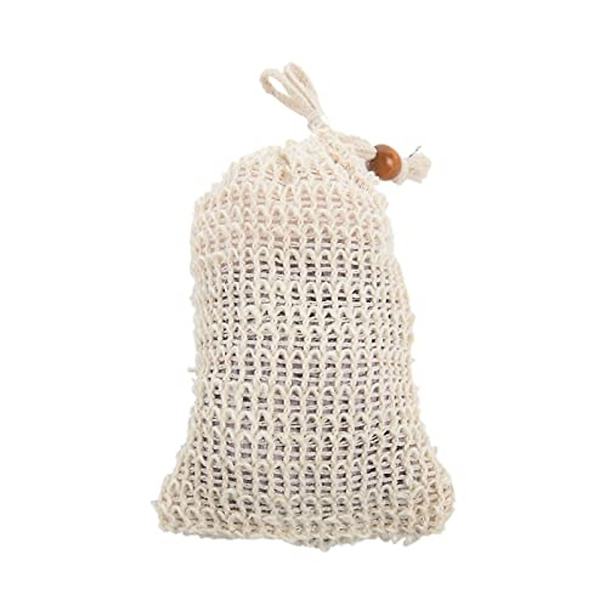 INGVY Dry Brushing Body Brush Exfoliating Soap Bag Natural Soap Saver