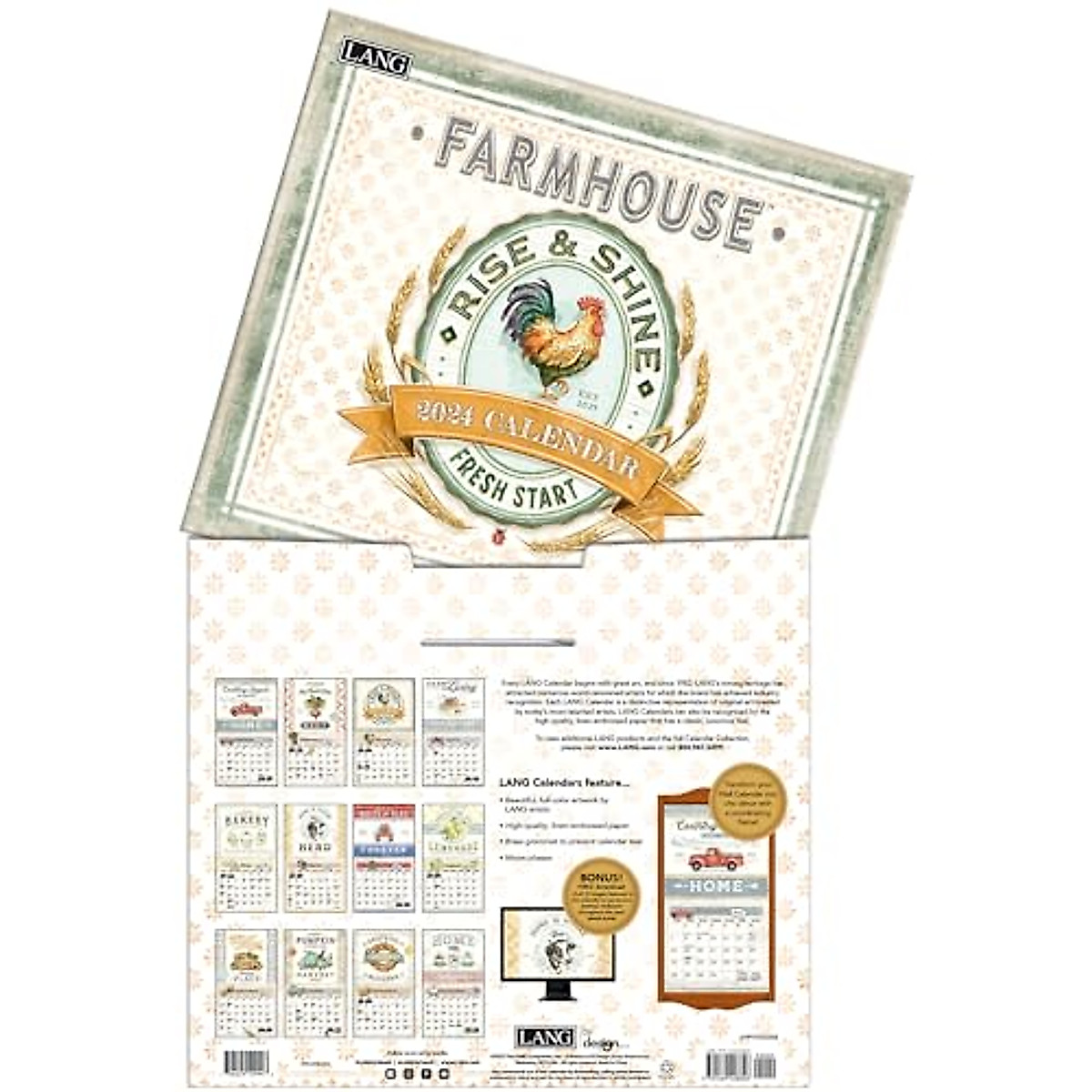LANG Farmhouse 2024 Wall Calendar (24991002008) Multi