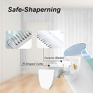 OPENBEAUTY Electric Hair Clipper for Men Kids Baby,Light Vacuum Hair Trimmer with Automatic Hair Suction,Waterproof Rechargeable Cordless Haircut Machine Toddler Professional Haircut Kit