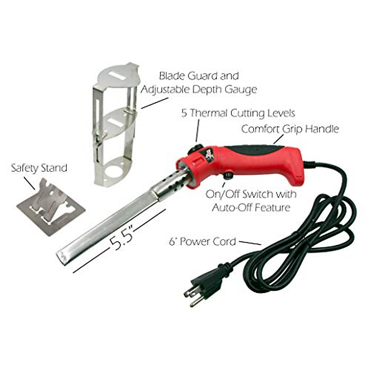 Zega Hot Knife - 150 Watt Heavy Duty Hot Knife Styrofoam Heat Cutter