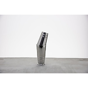 Crafthouse by Fortessa Professional Metal Barware/Bar Tools by Charles Joly, 11" Two-Piece Footed Polished Stainless Steel Boston Cocktail Shaker