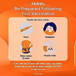 Motrin IB, Ibuprofen 200mg Tablets for Fever, Aches & Pain Relief, 50 Travel Packs of 2, 100 ct