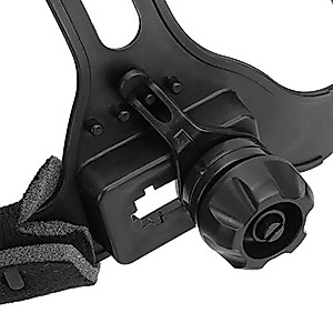 Agatige Welder Mask Headband, Welding Helmet Headgear Plastic Hollow Design Head Band Adjustable Built-in Headgear Replacement Welding Helmet Accessories for Welding Helmet 28x20x12cm, Black