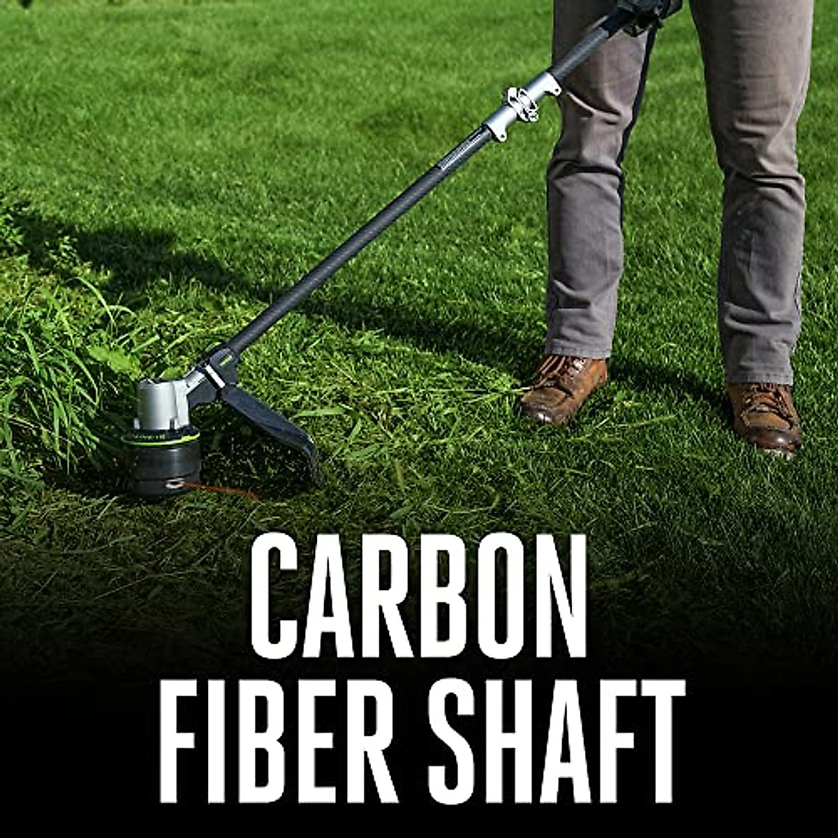 EGO Power+ ST1620T 16-Inch LINE IQ String Trimmer with POWERLOAD Technology, Battery and Charger Not Included, Black