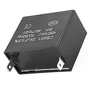 CBB61 Capacitor CBB61 Generator Capacitor, 24uf Starting Capacitor for 400/350/300/250VAC Brushless Gas and Diesel Generators