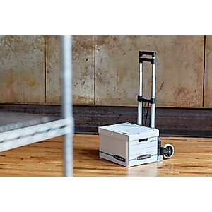 Safco Products Stow and Go Utility Hand Truck, Silver and Black (4049NC)