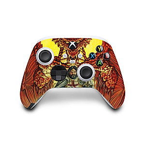 Head Case Designs Officially Licensed Ed Beard Jr Knight Templar Friendship Dragons Vinyl Sticker Gaming Skin Decal Cover Compatible with Xbox Series S Console and Controller Bundle