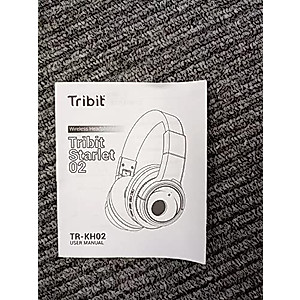 Tribit Kids Headphones Wired with Microphone, Starlet01 Safe Sound Tech 85/94dBA Volume Limited, SharePair, HiFi Stereo Foldable Over-Ear Headphones for Kids for School/Travel/iPad/Kindle/Switch