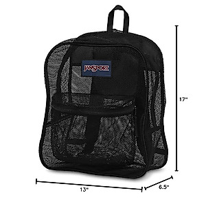 JanSport Mesh Pack (Black Black, One_Size)