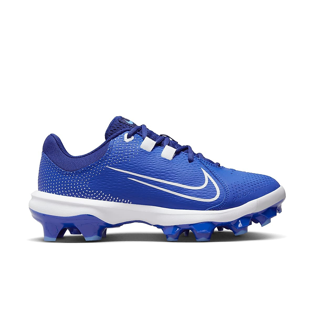 Nike Women's Hyperdiamond 4 Pro Molded Softball Cleats Royal | White Size 6 Medium