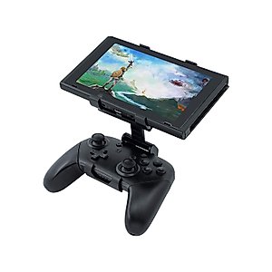Wigearss Mounting Clip for N Switch Pro Controller Clip Clamp Holder Mount Angle Adjustable Gaming Handle Bracket for n-Switch pro
