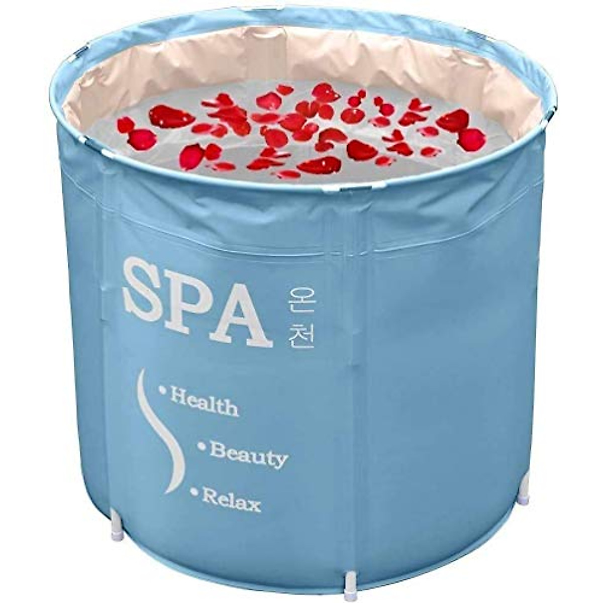 Portable Foldable Bathtub, Separate Family Bathroom SPA Tub, Soaking Standing Bath Tub for Shower Stall, Efficient maintenance of temperature, Ideal for Hot bath ice bath