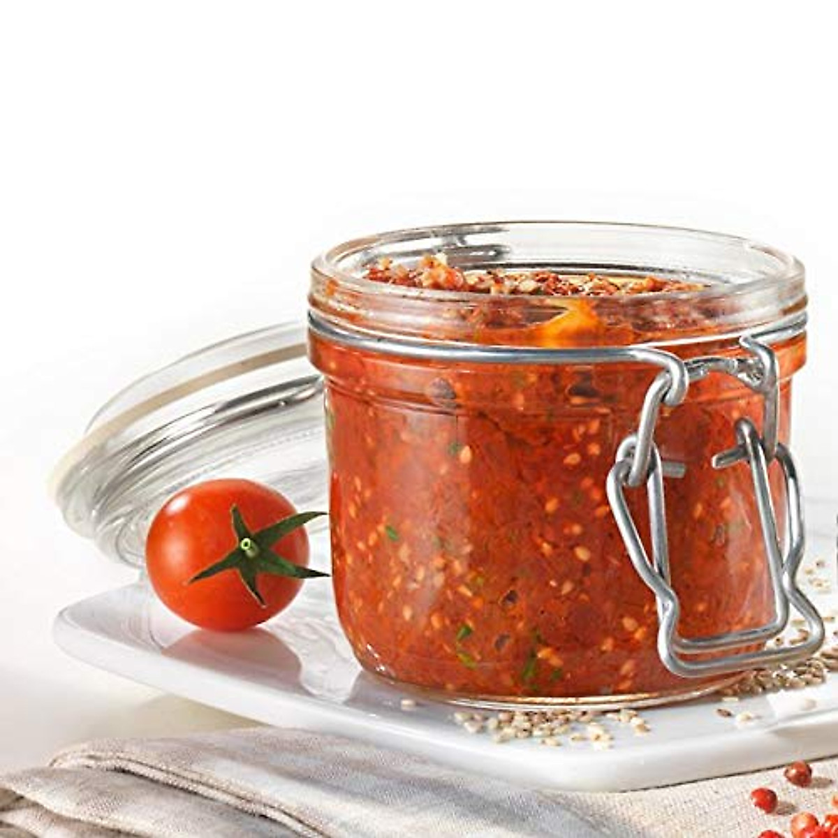 Bormioli Rocco One Fido Airtight Storage Jar 200ml for All Homemade Treats