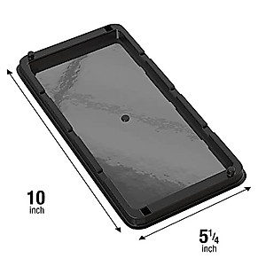 BLACK+DECKER Mouse Trap & Mouse Traps Indoor for Home- Heavy- Duty Rat Trap- Sticky Snake Trap- 12 Pre-Baited Glue Traps for Rodents, Insects, Spiders & Other Vermin