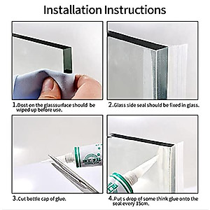 hokmly 120 Inch 10 Ft (Feet) Soft Shower Doors Sweep to Stop Leaks,Glass Door Seal Strip, Shower Silicone Seal Strip