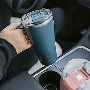 Blue Mate Toddy Vacuum Insulated Tumbler with Lid, 20.8 fl oz (800 ml), Ice White, Stainless Steel Vacuum Insulated Construction Keeps Cold and Hot for Long Times, 2 Stage Locking Lid That Will Not