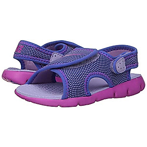 Nike Kids' Sunray Adjust 4 Toddler Sandals (9c, Hydrangeas/Fire Pink)