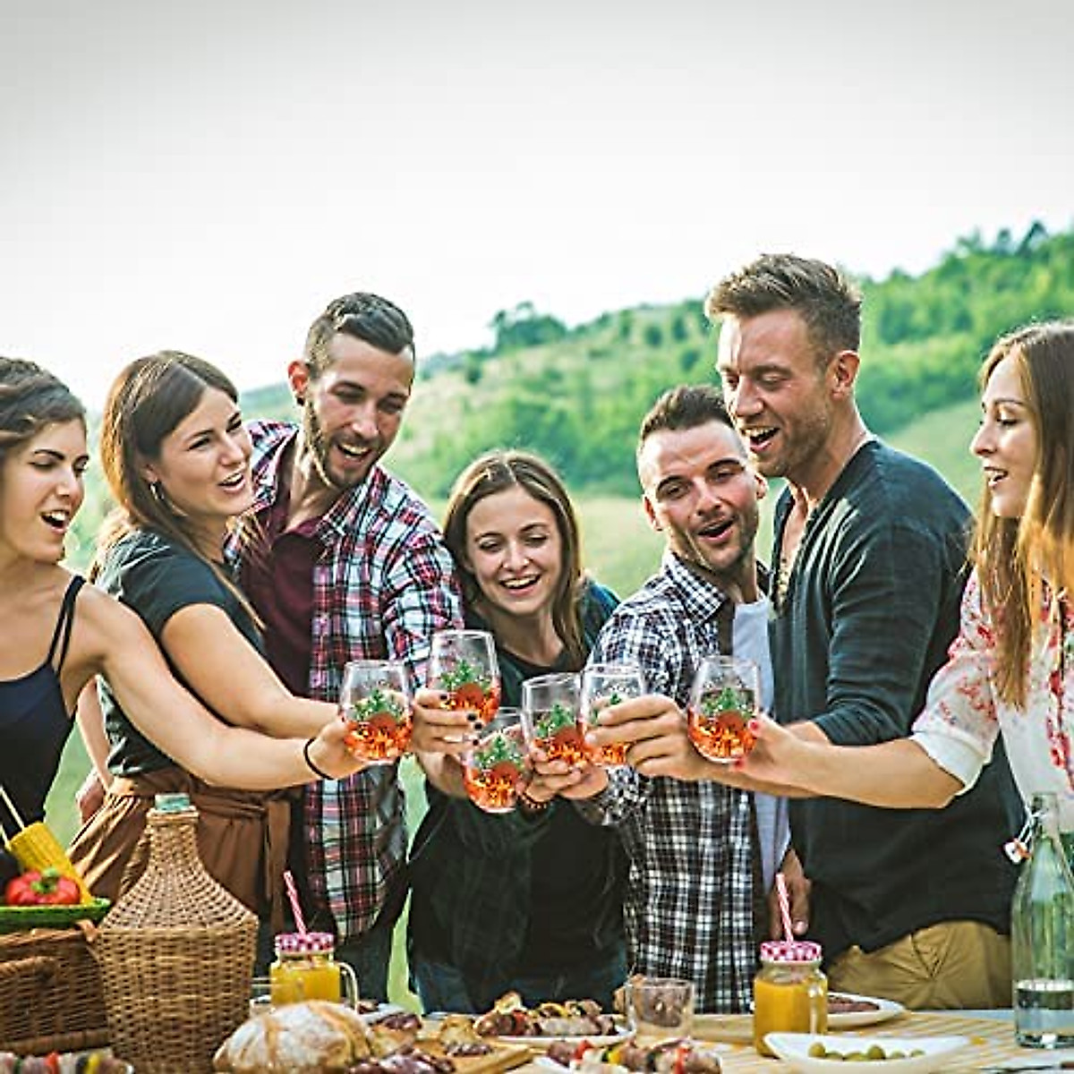 Let's Get Slothed Stemless Wine Glass Funny Sloth Mug Gift for Sloth Lovers Him Her Men Women Friend Family Coworker on Birthday Christmas Thanksgiving Festival Graduation Wine Glass Present, 17 oz